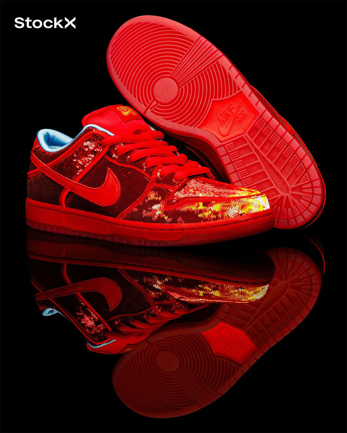 Nike SB Dunk Low "Red Slippers" 85 Pairs | SneakerNews.com