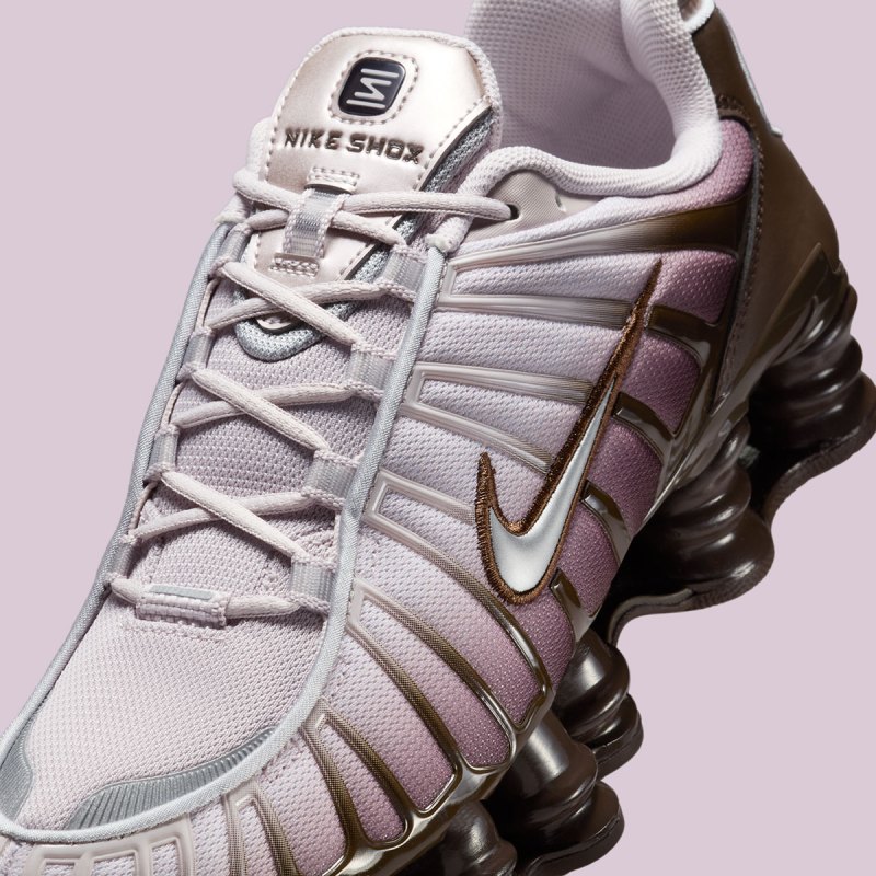 Nike Shox TL Baroque Brown/Platinum Violet IB7699-200 | SneakerNews.com
