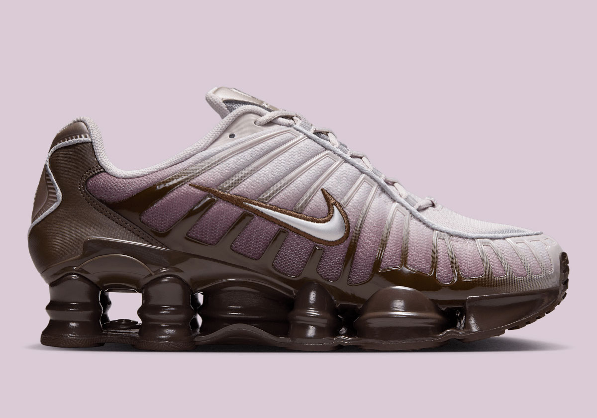 Nike Shox TL Baroque Brown/Platinum Violet IB7699-200 | SneakerNews.com