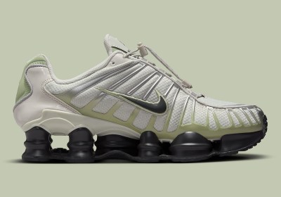 Nike Shox TL "Light Bone/Olive Aura/" FV0939-002 | SneakerNews.com