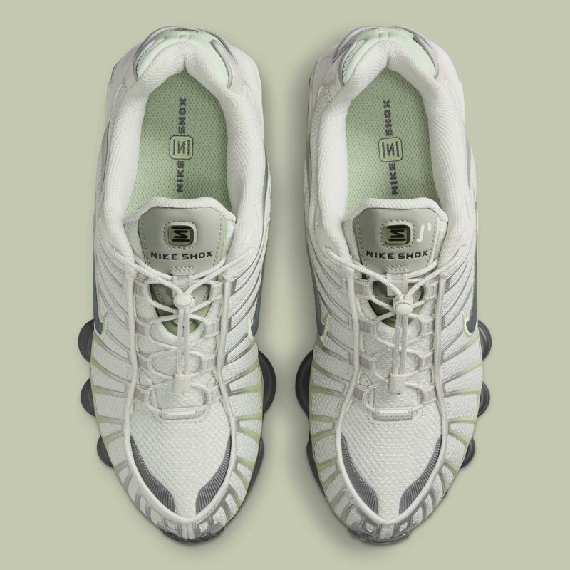 Nike Shox TL "Light Bone/Olive Aura/" FV0939-002 | SneakerNews.com