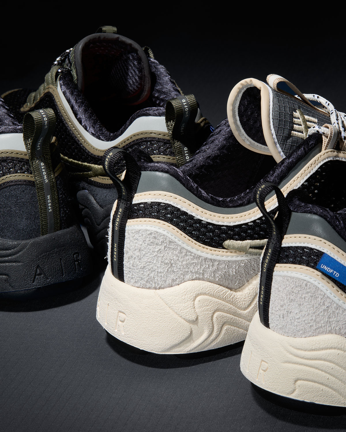 UNDEFEATED To Unleash Nike Zoom Spiridon "Phantom" And "Cargo Khaki ...