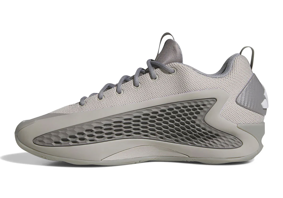 adidas Anthony Edwards Low 2 "Metallic Grey" JS1775 | SneakerNews.com