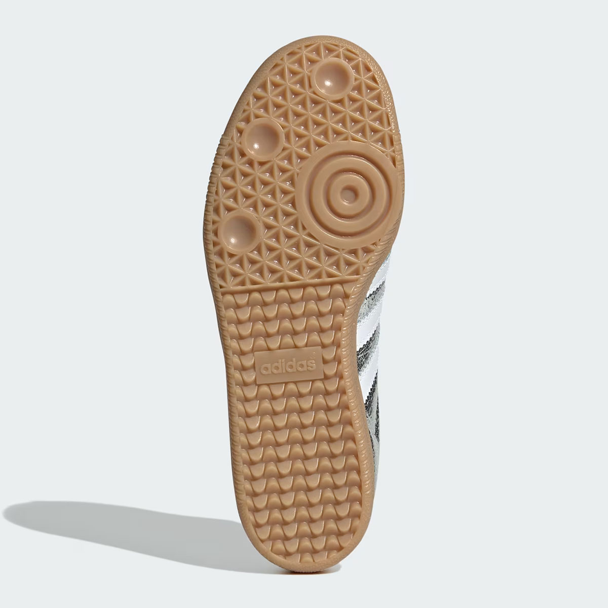 adidas Samba Cracked Metallic JR0035 | SneakerNews.com