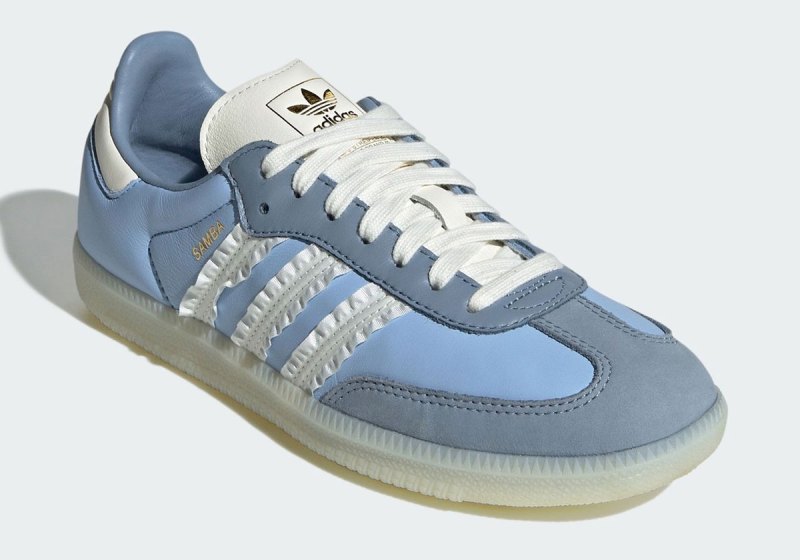 adidas Samba Ruffle Stripes Pack 2025 | SneakerNews.com
