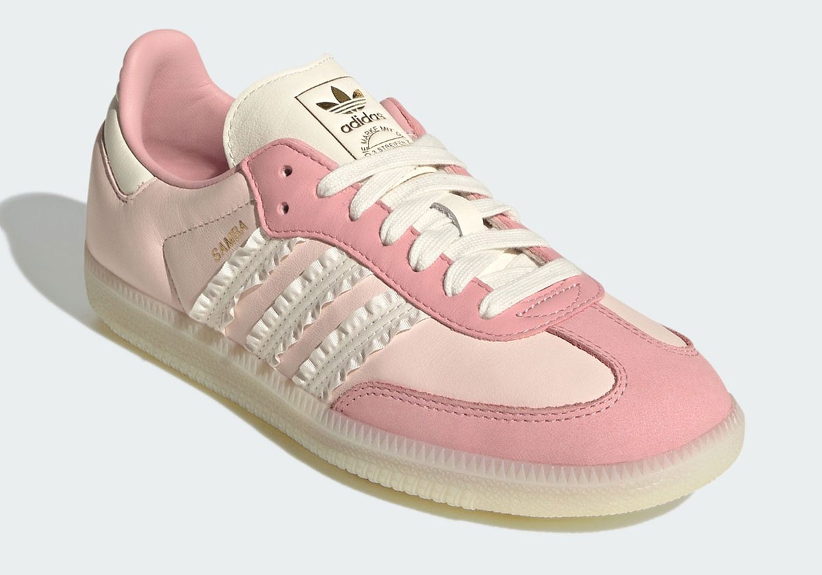 adidas Samba Ruffle Stripes Pack 2025 | SneakerNews.com