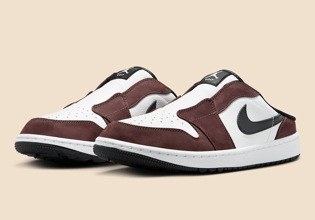 Air Jordan 1 Golf Mule Mocha FJ1214-200 | SneakerNews.com