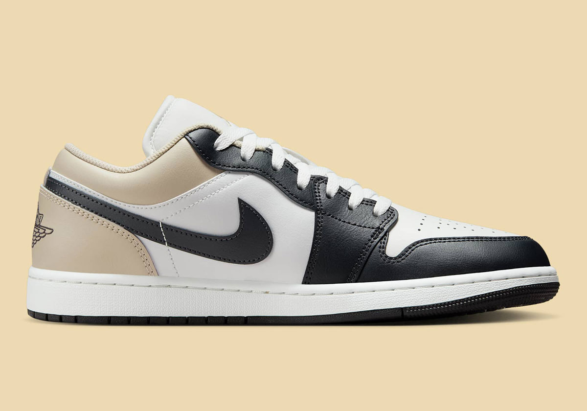 Air Jordan 1 Low "Black Toe" Tan 553558-153 | SneakerNews.com