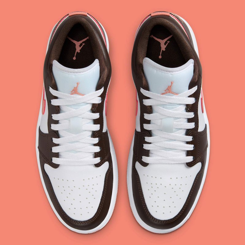 Air Jordan 1 Low "Brown/Pink" DC0774-182 | SneakerNews.com