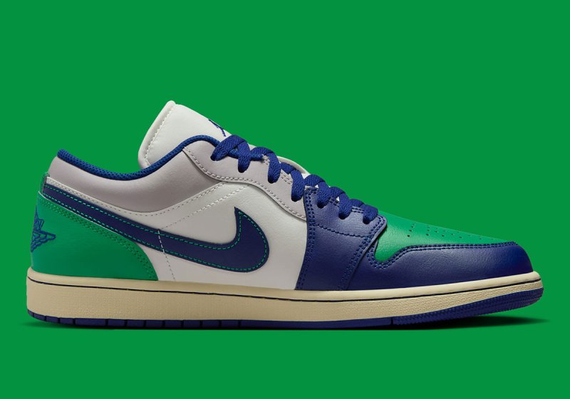 Air Jordan 1 Low "Deep Royal Blue" 553558-147 | SneakerNews.com