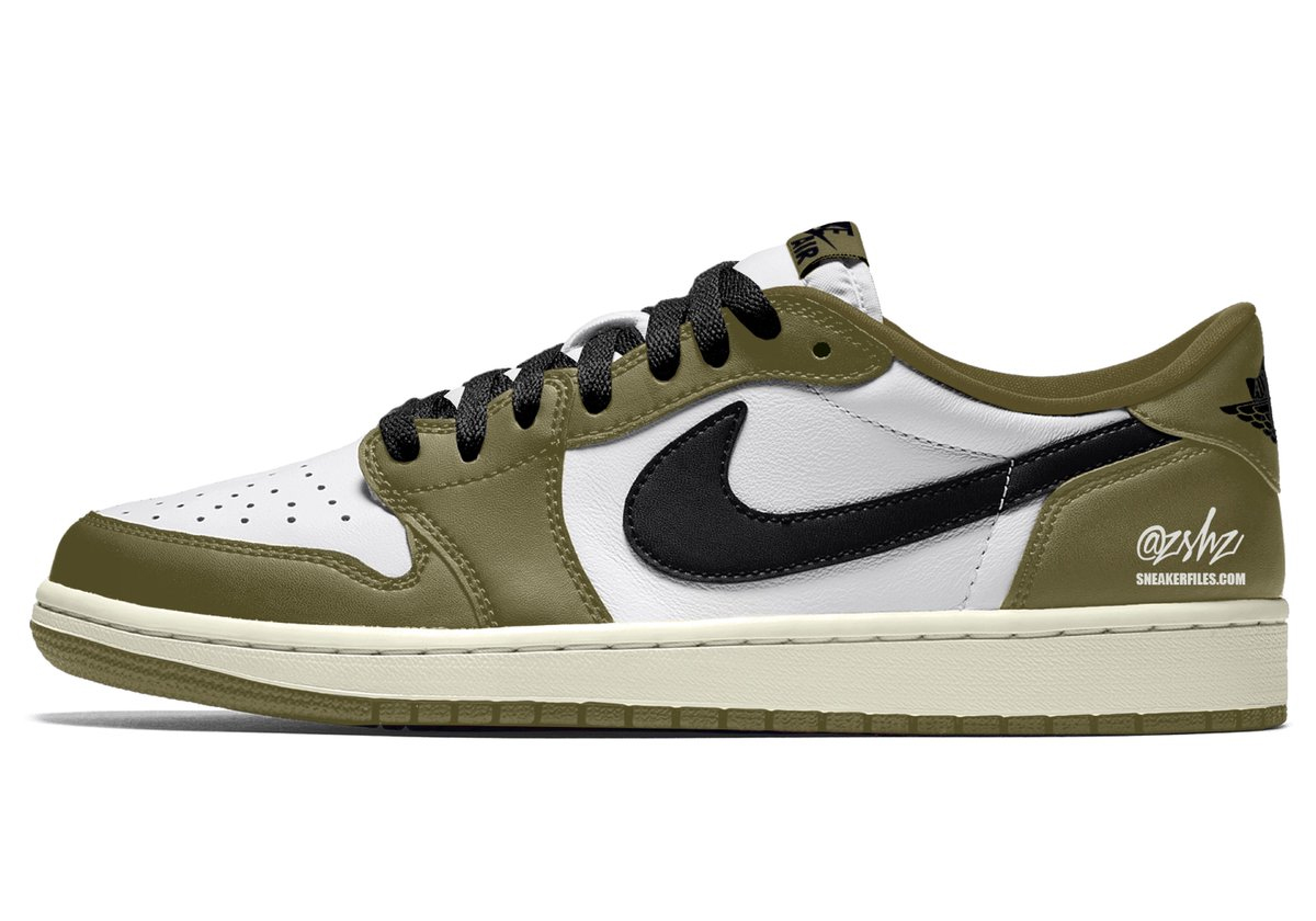 Air Jordan 1 Retro Low OG "Medium Olive" HQ6998-200 | SneakerNews.com