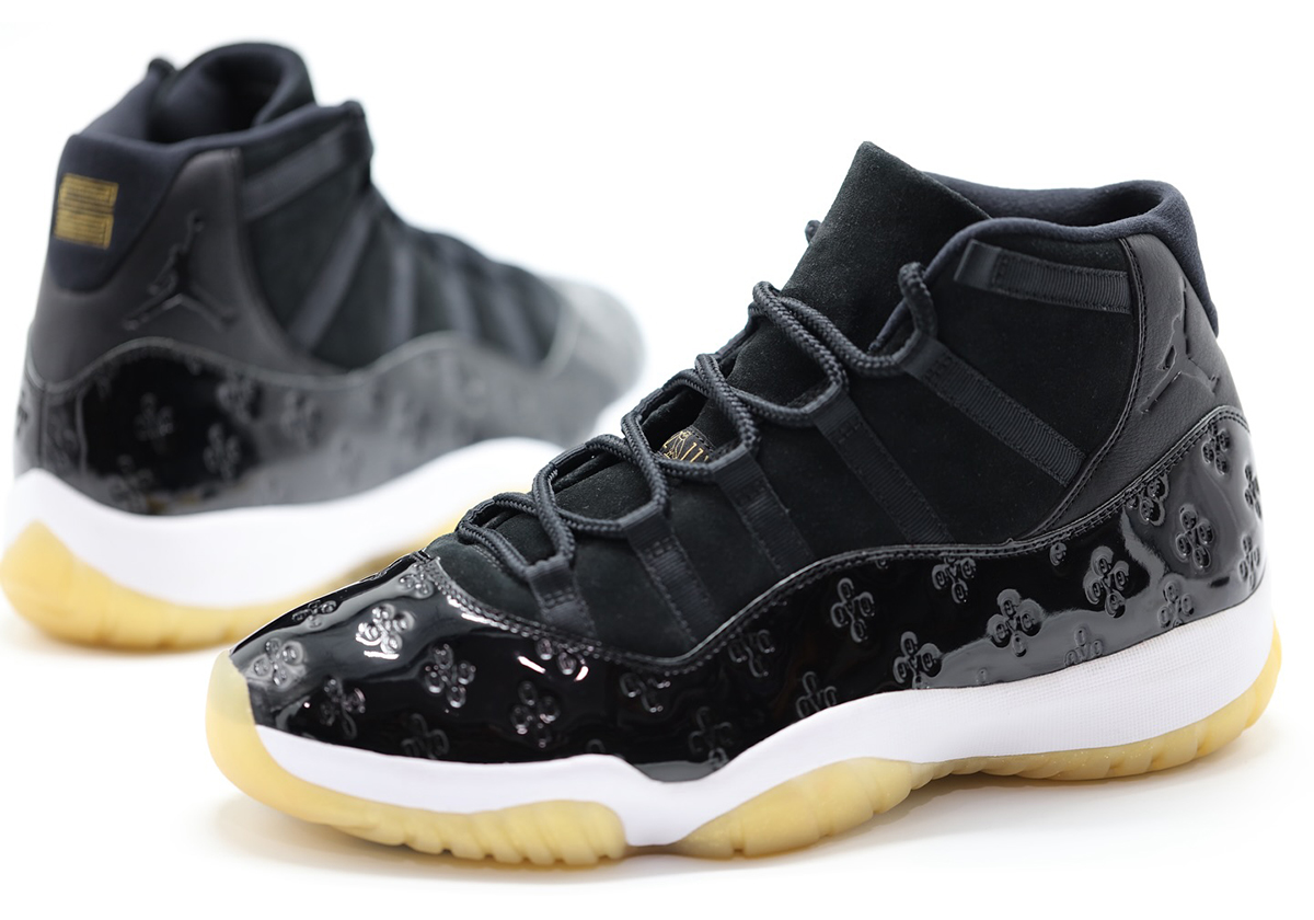 Drake Air Jordan 11 "OVO" Monogram Samples | SneakerNews.com