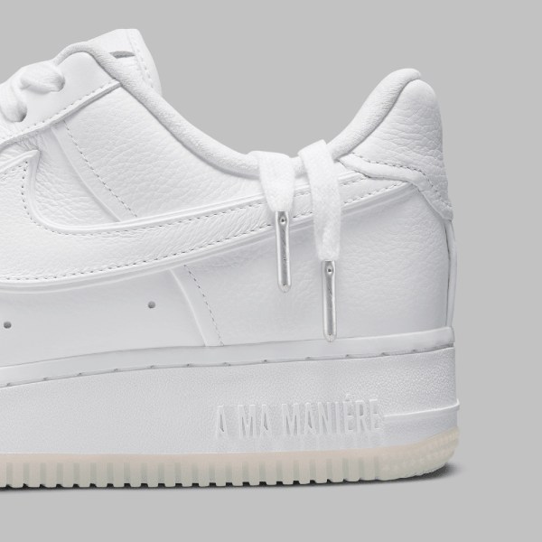 A Ma Maniere Nike Air Force 1 "White" HF4084-100 | SneakerNews.com