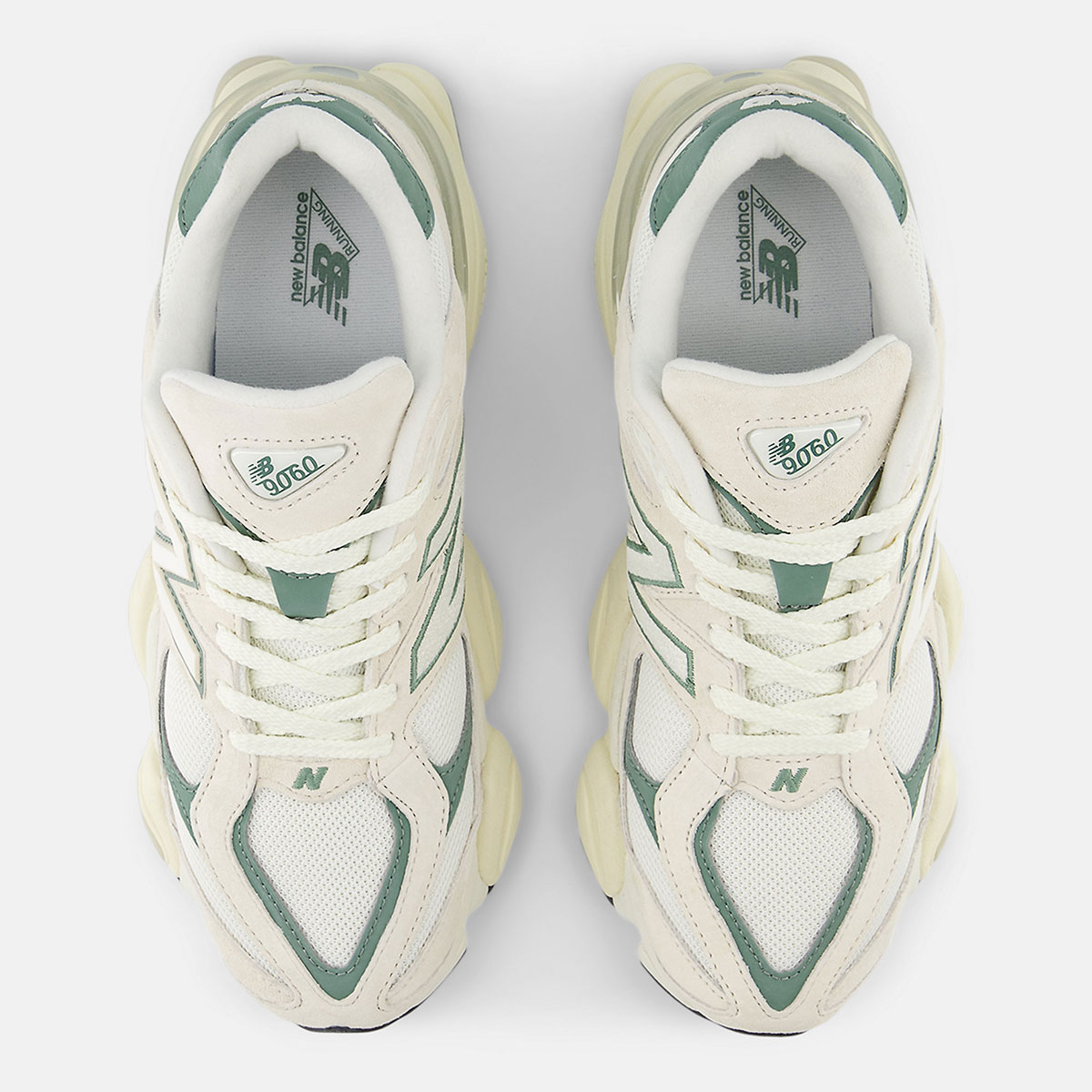 New Balance 9060 "Linen/Dark Juniper" U9060EEI | SneakerNews.com