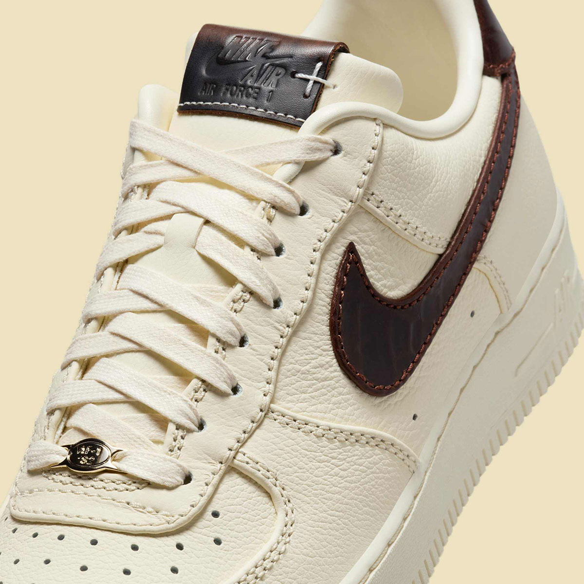 Nike Air Force 1 Low "Sail Brown" IH7332-001 | SneakerNews.com