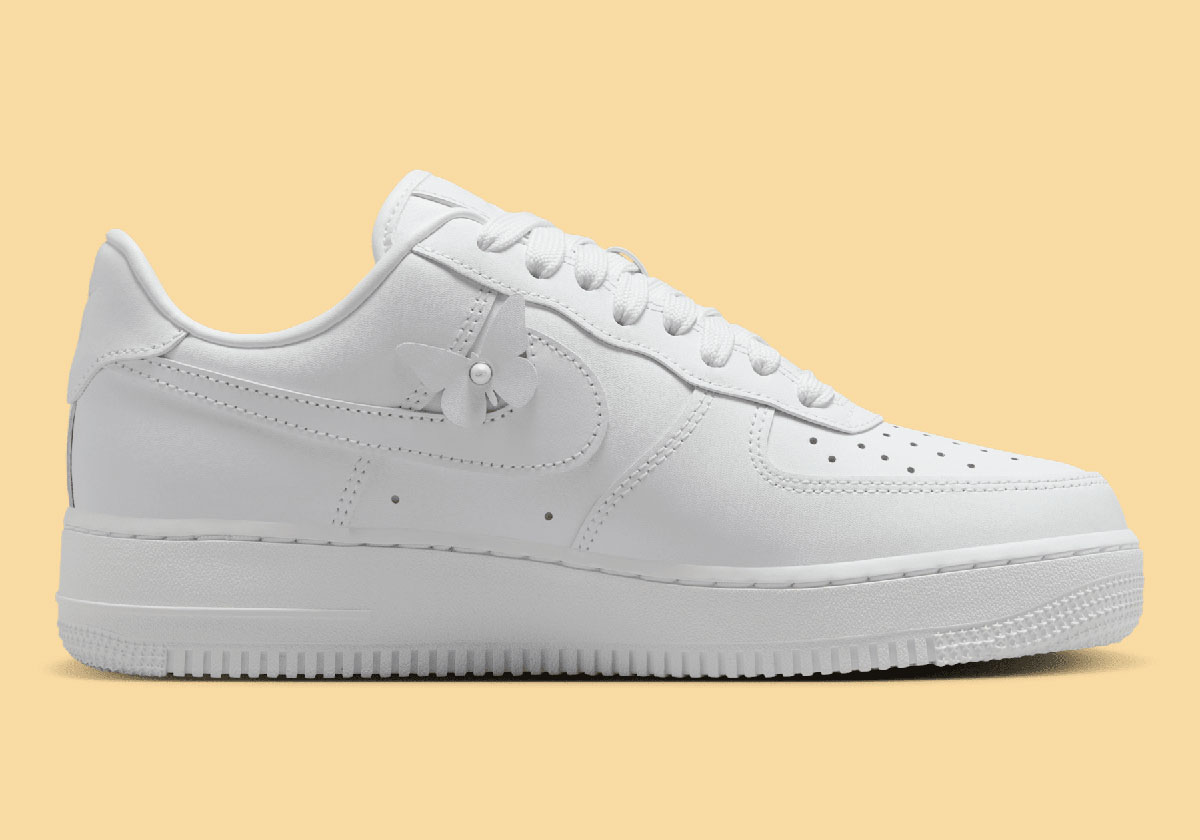 Nike Air Force 1 Low White "Butterflies" IH4480-100 | SneakerNews.com