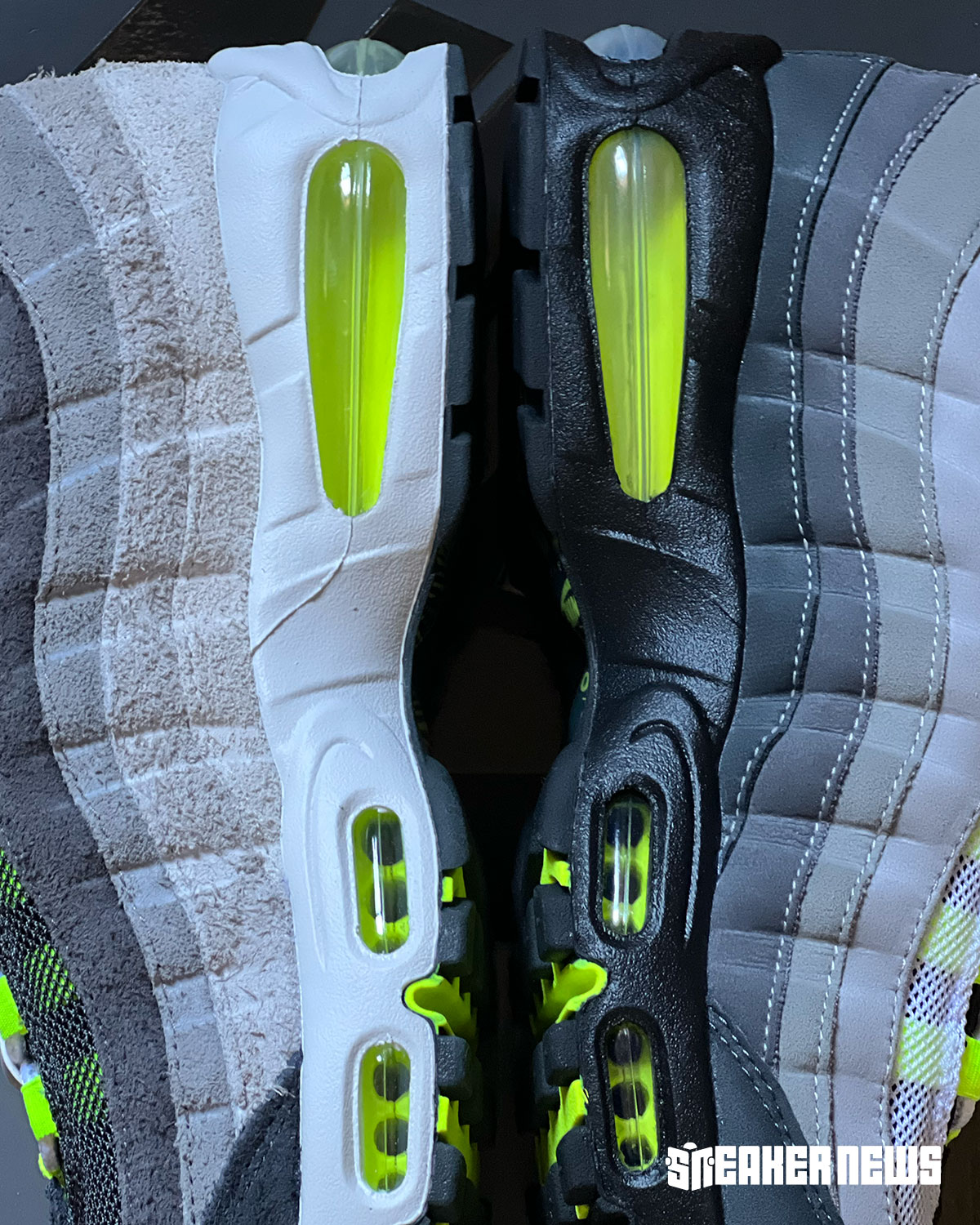 Nike Air Max 95 OG "Neon" Comparison | SneakerNews.com