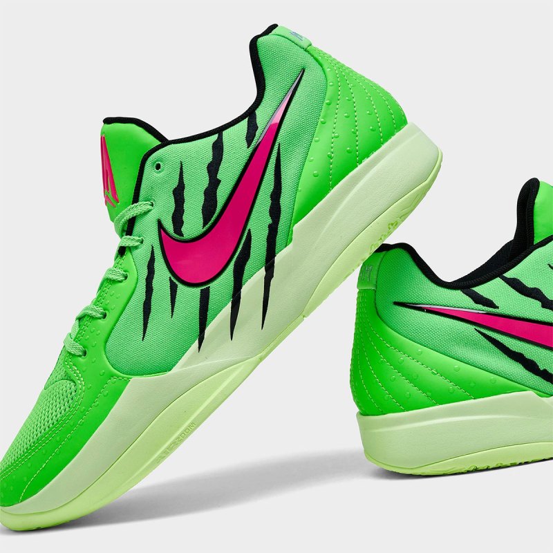 Nike Ja 2 NRG NY "Scratch" Green/Pink IB8235-300 | SneakerNews.com