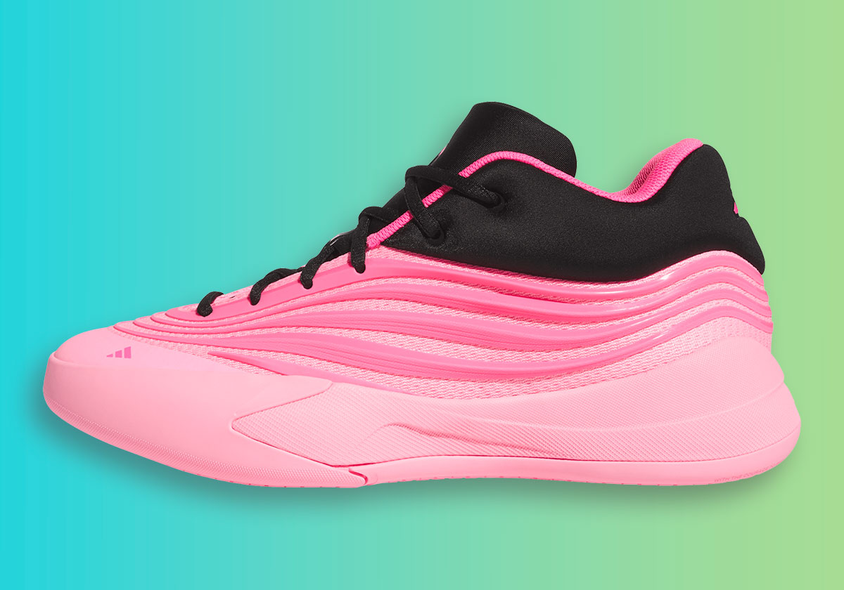 adidas Dame X Pink/Black KI5996 | SneakerNews.com