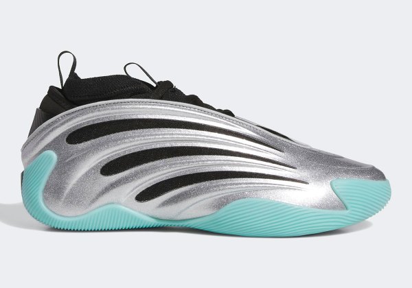 adidas Harden Vol. 9 "UNO" Silver Metallic/Flash Aqua JS1028 ...