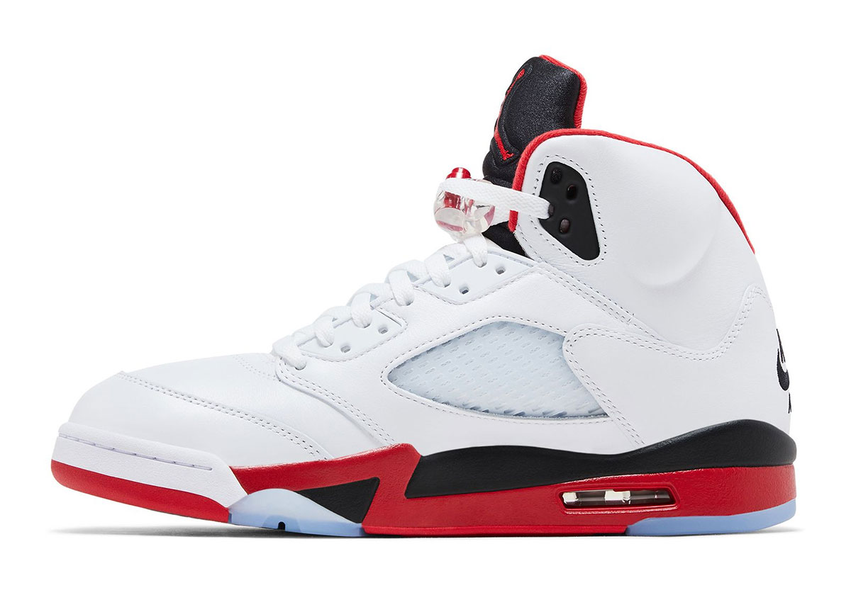 Fire Red Jordan 5s 2025 Release Info | SneakerNews.com