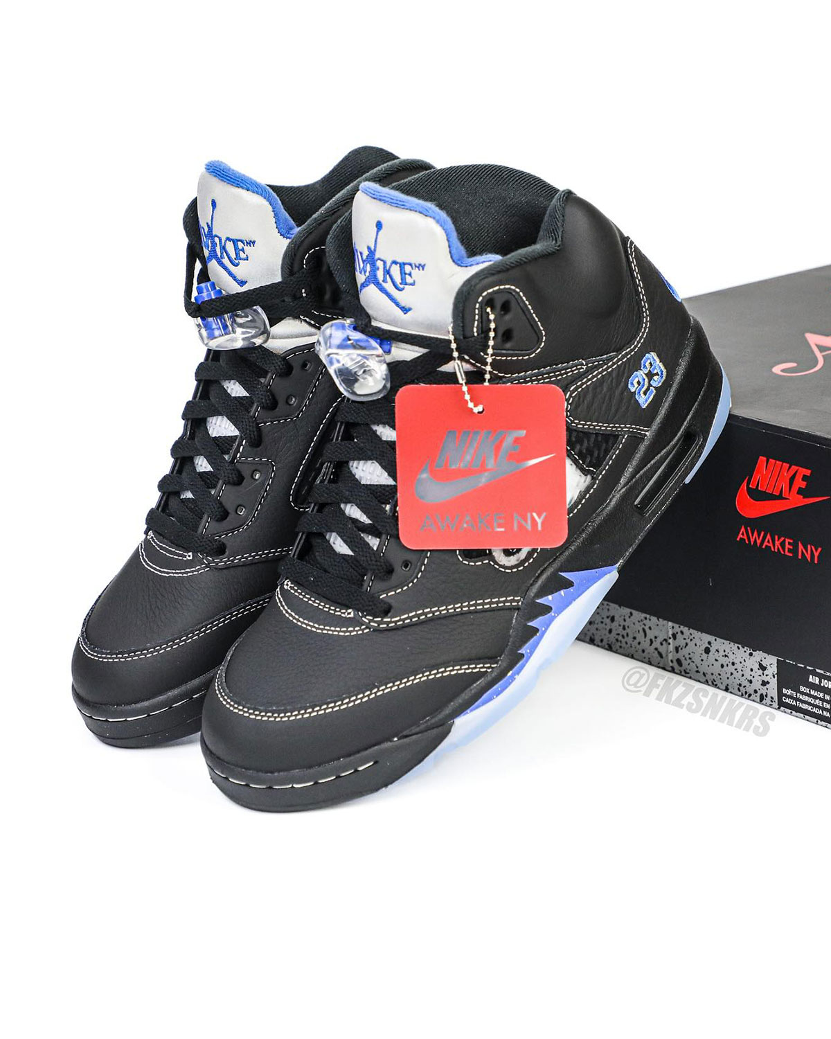 Awake Air Jordan 5 "Racer Blue" DV4982-004 | SneakerNews.com