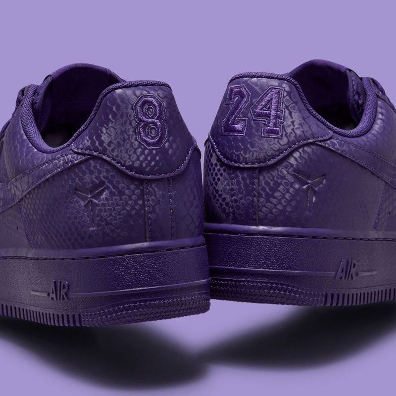 Kobe Bryant Nike Air Force 1 "Court Purple" IB0018-500 | SneakerNews.com