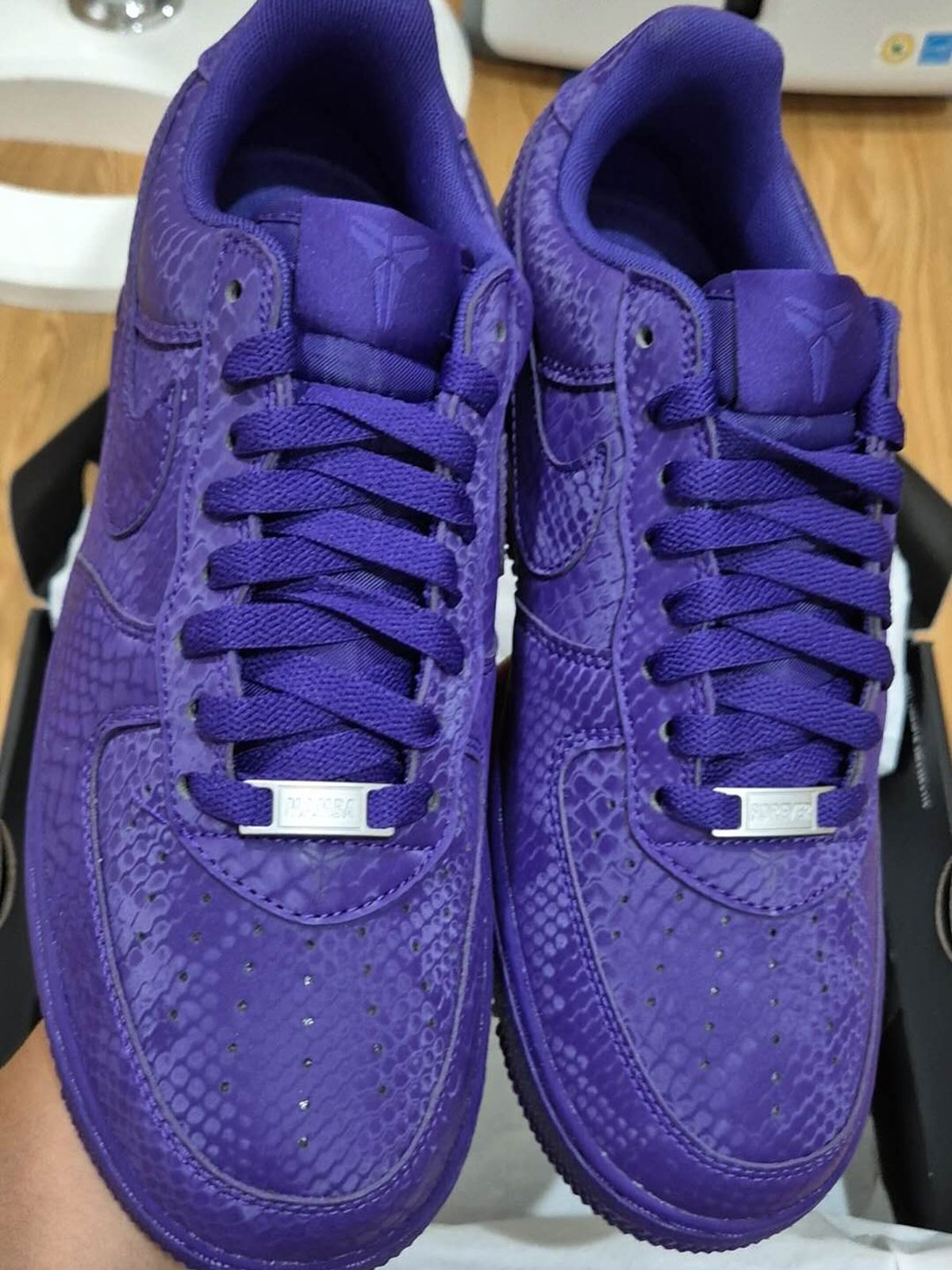 Kobe Bryant Nike Air Force 1 "Court Purple" IB0018-500 | SneakerNews.com