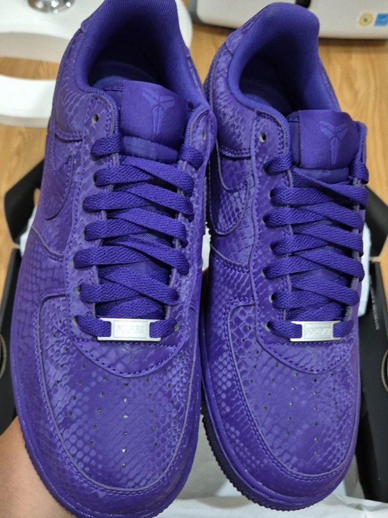Kobe Bryant Nike Air Force 1 "Court Purple" IB0018-500 | SneakerNews.com