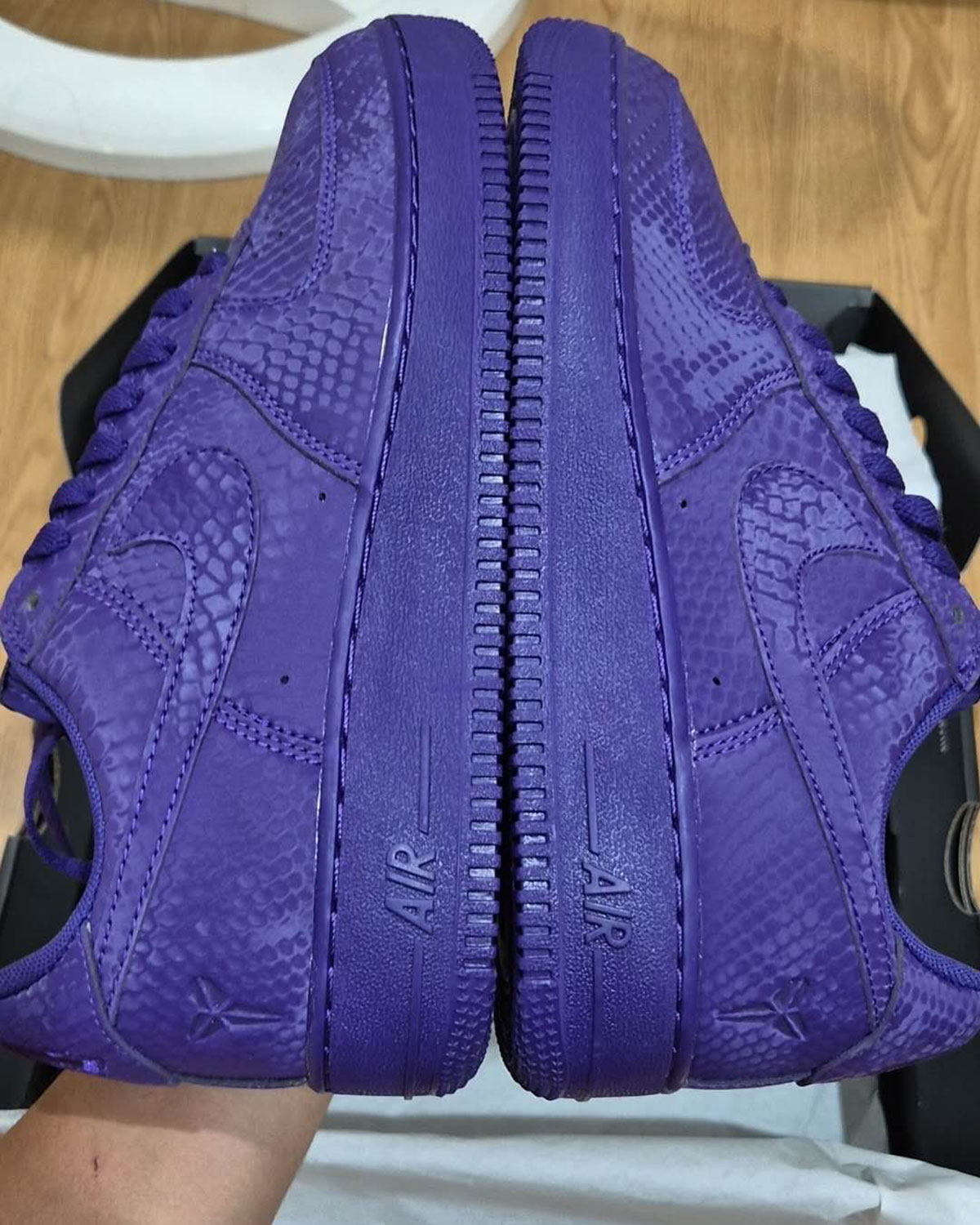 Kobe Bryant Nike Air Force 1 "Court Purple" IB0018-500 | SneakerNews.com