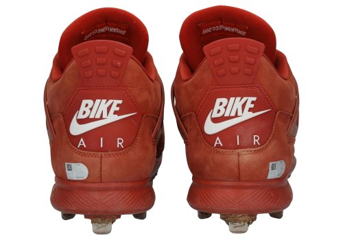 Mookie Betts Nigel Sylvester Jordan 4 Cleats | SneakerNews.com