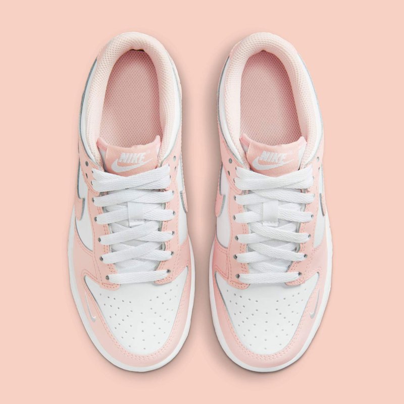 Nike Dunk Low GS Pink "Washed Coral" IF6172-100 | SneakerNews.com