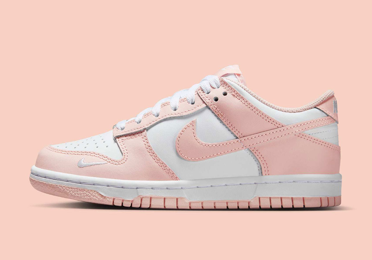 Nike Dunk Low GS Pink "Washed Coral" IF6172-100 | SneakerNews.com