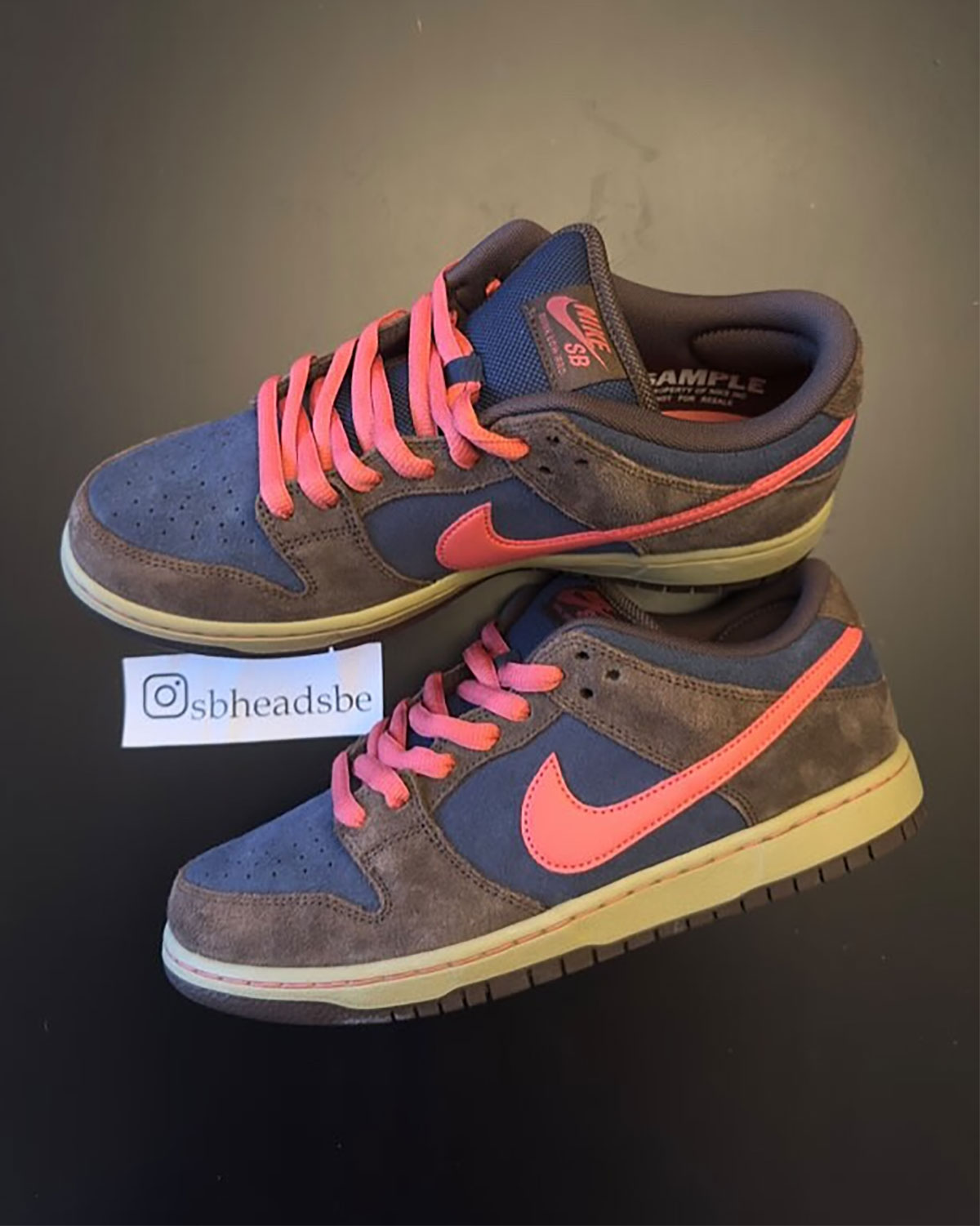 Nike SB Dunk Low "Baroque Brown/Adobe" 2026 Sample | SneakerNews.com