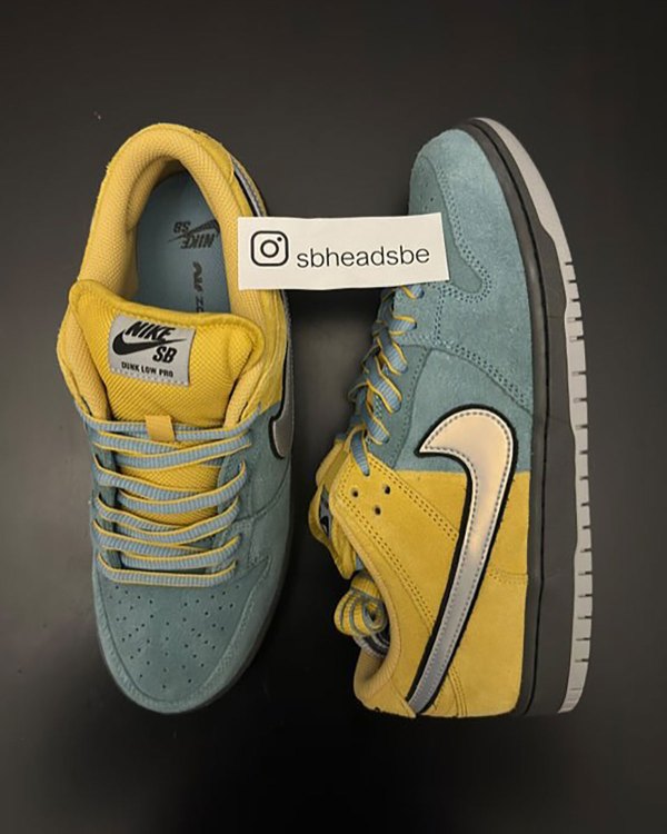 Nike SB Dunk Low "Lightning/Wolf Grey" 2026 | SneakerNews.com