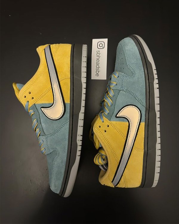 Nike SB Dunk Low "Lightning/Wolf Grey" 2026 | SneakerNews.com