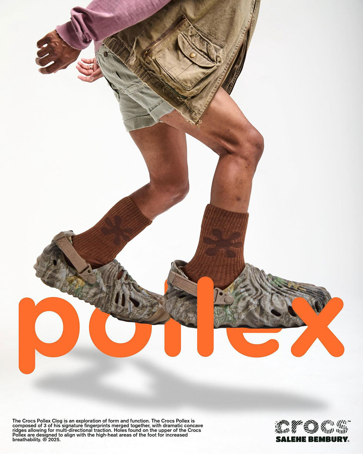 Salehe Bembury Crocs Pollex Clog Tree Camo | SneakerNews.com