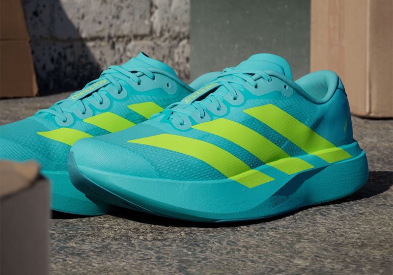 adidas adiZero EVO SL Flash Aqua JS4506 | SneakerNews.com
