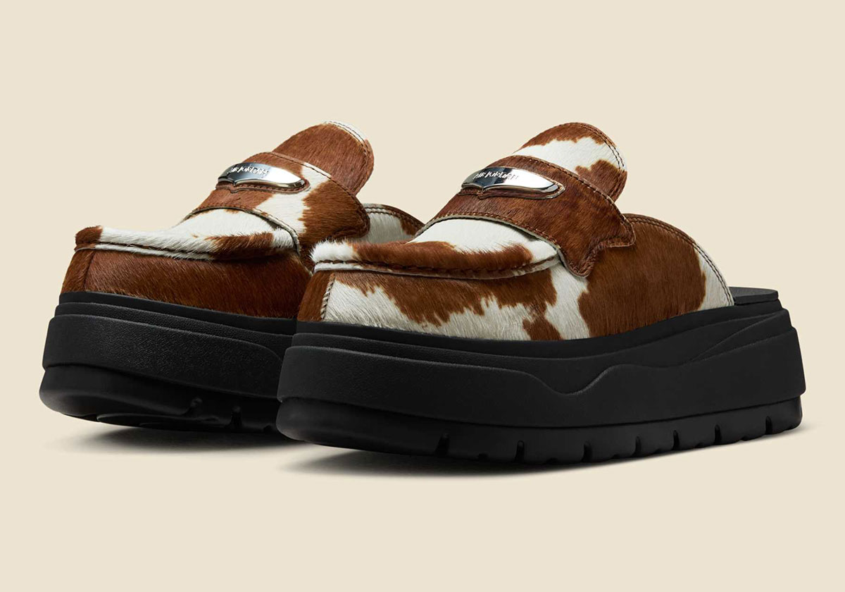 Air Jordan Loafer Mule "Cow Hair" IB1497-001 | SneakerNews.com