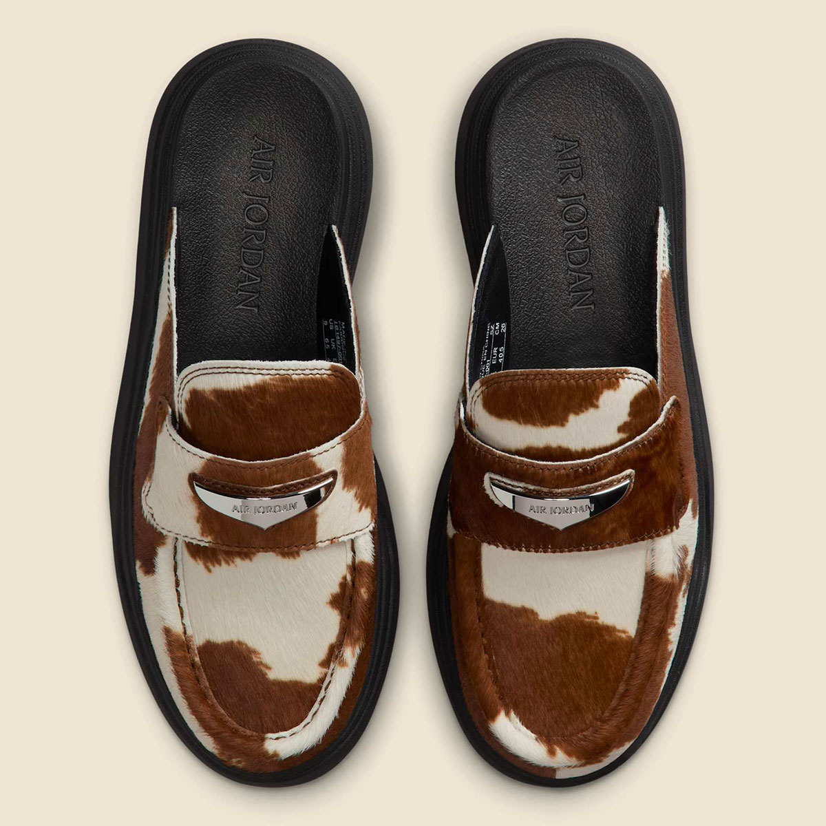 Air Jordan Loafer Mule "Cow Hair" IB1497-001 | SneakerNews.com