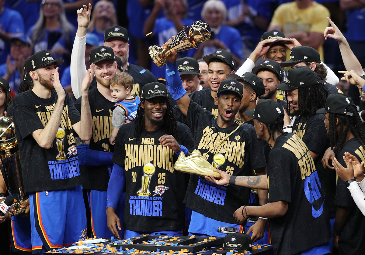 SGA Converse SHAI 001 Trophy Gold 2025 | SneakerNews.com