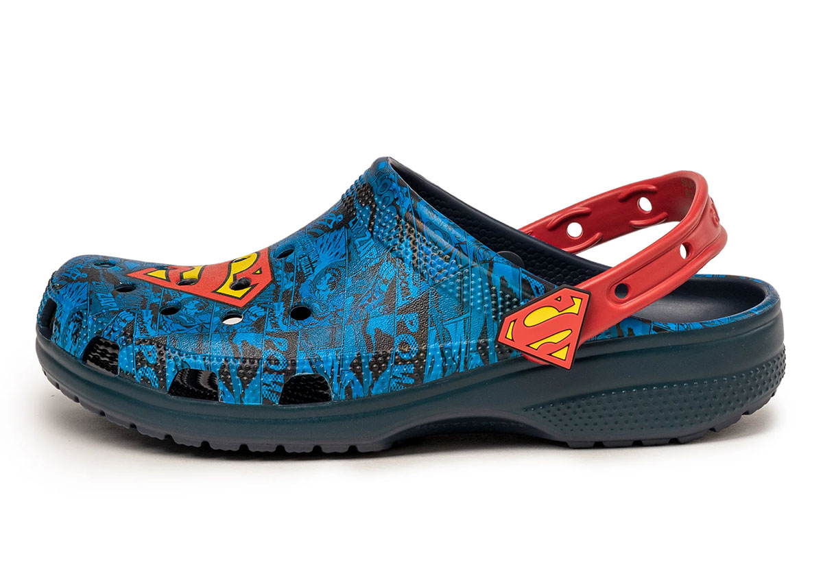 DC Comics Superman Crocs Classic Clog 211131-90H | SneakerNews.com