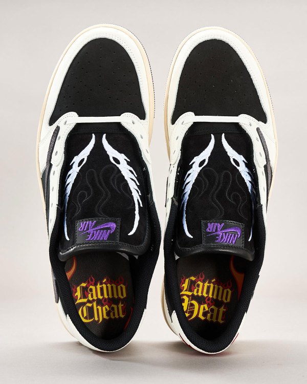 Dominik Mysterio Jordan Travis Scott Customs | SneakerNews.com