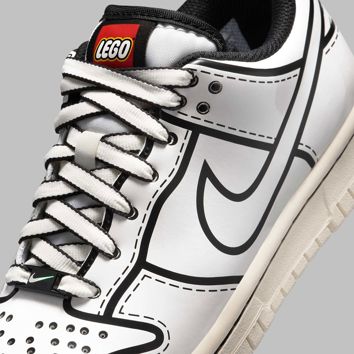 LEGO Nike Dunk Low IF2117-100 | SneakerNews.com