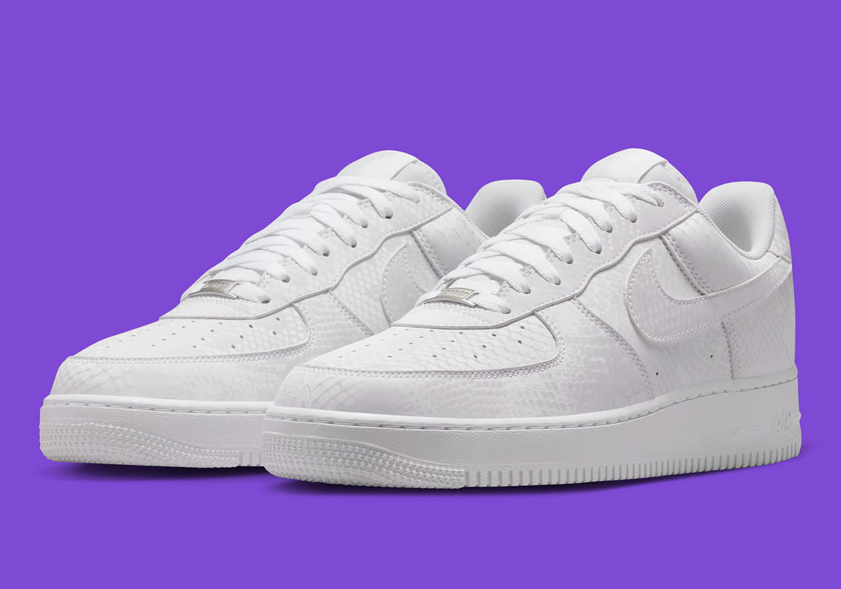 Kobe Bryant Nike Air Force 1 Low "Forever White" IB0018-100 ...