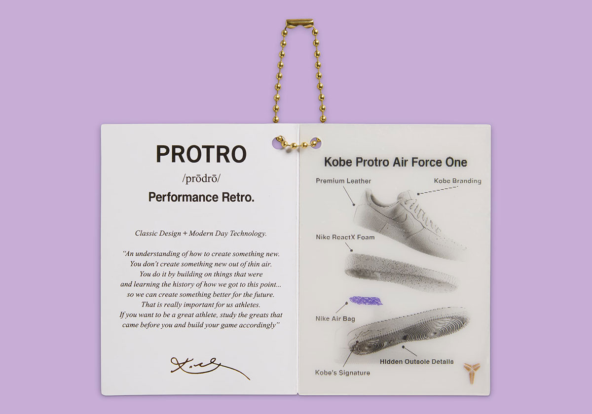 Kobe Bryant x Nike Air Force 1 Low Protro "Frobe" HV9408-700 ...