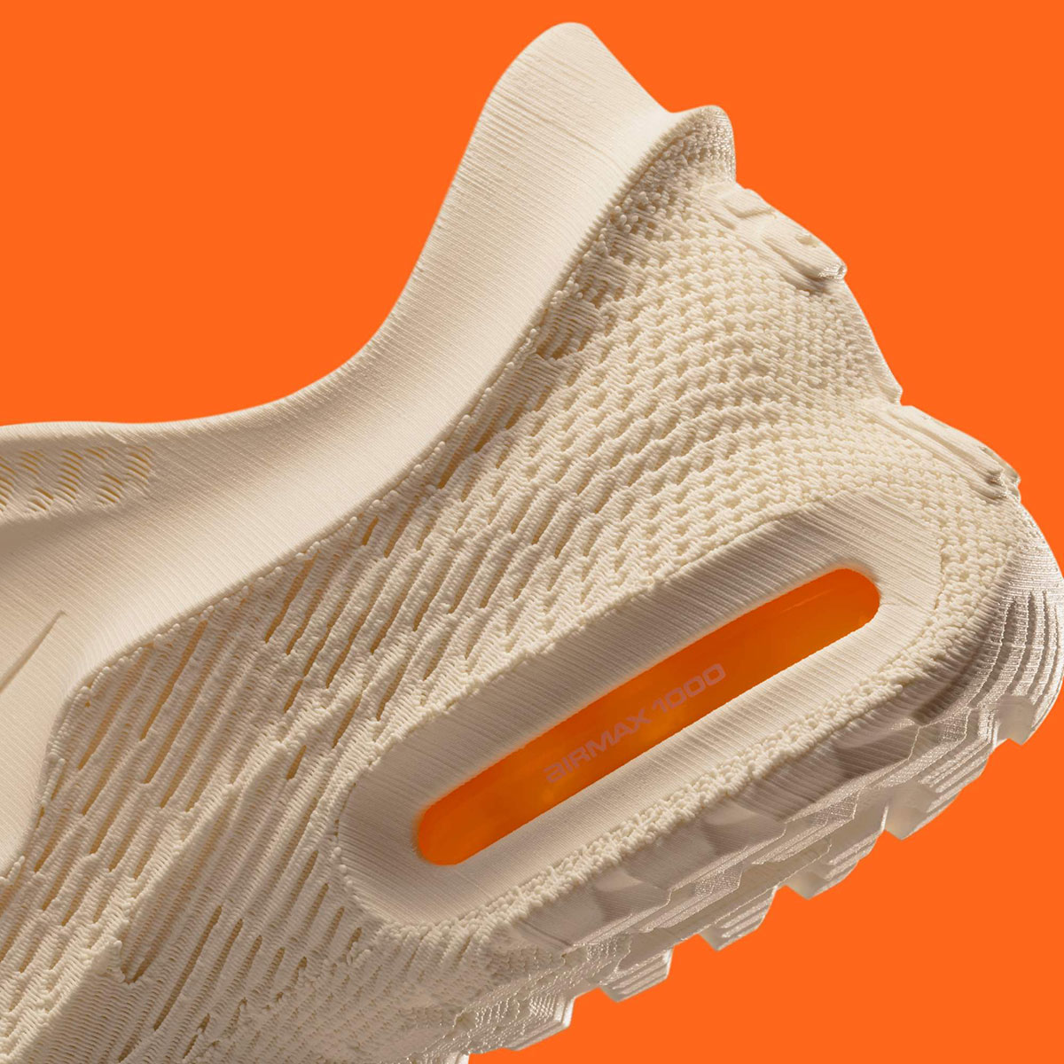 Nike Air Max 1000 "Oatmeal/Total Orange" HV0234-100 | SneakerNews.com