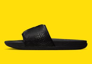 Nike Kobe Slides Triple Black IF2870-001 | SneakerNews.com