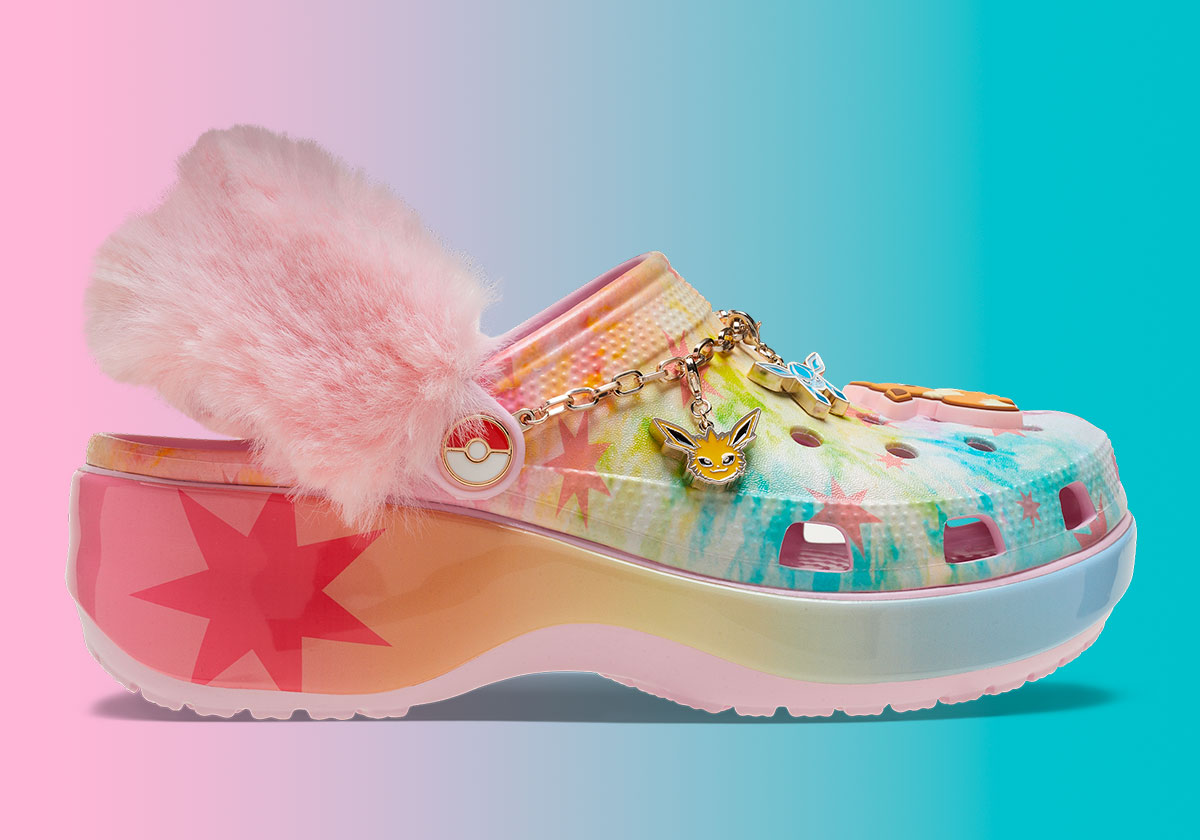 Pokémon Eevee Crocs Platform Clog 2025 | SneakerNews.com