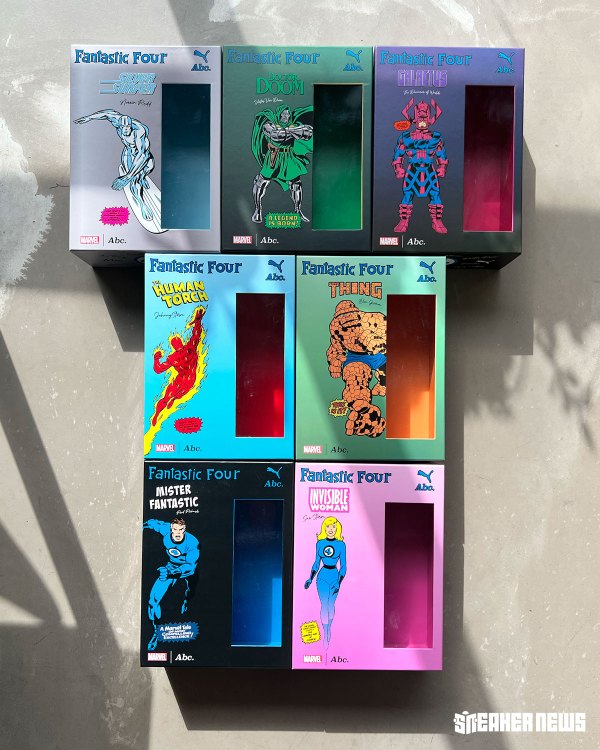 Advisory Board Crystals x Puma x Fantastic Four | SneakerNews.com